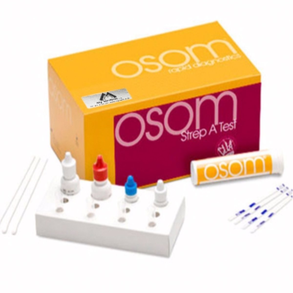 OSOM STREP A - 50 TESTS - LÆGER & HOSPITALER - MyMedical