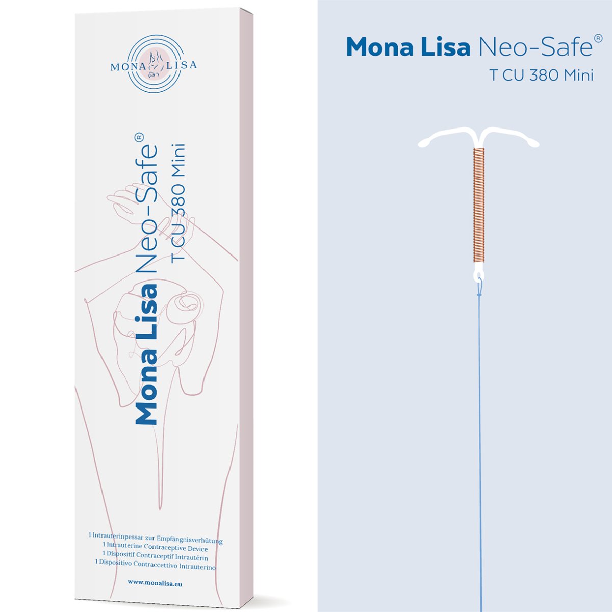 Spiral Neo-Safe T Cu 380 MINI - MY MEDICAL A/S - 150kr/stk